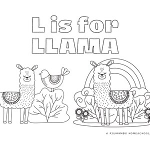 Llama Llama Busy Book for Pre-k, Digital Download, Printable Worksheets ...