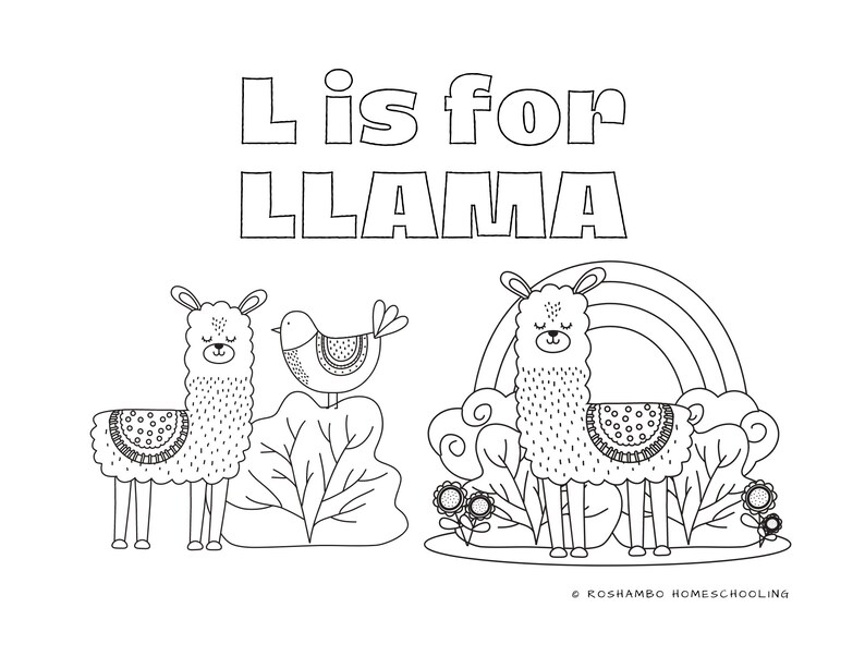 Llama Llama Busy Book for Pre-k, Digital Download, Printable Worksheets ...