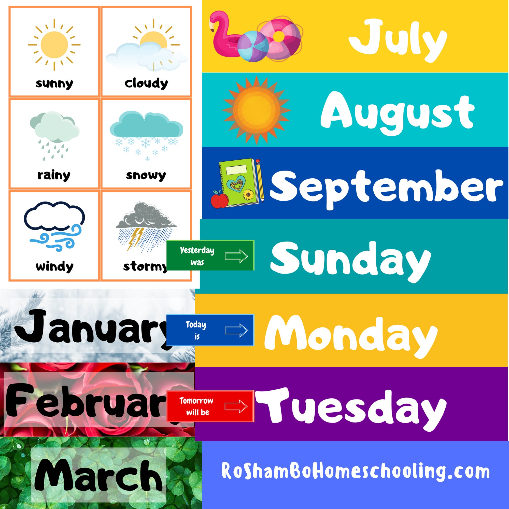 Circle Time Board (english Only Version), Morning Board for Preschool ...