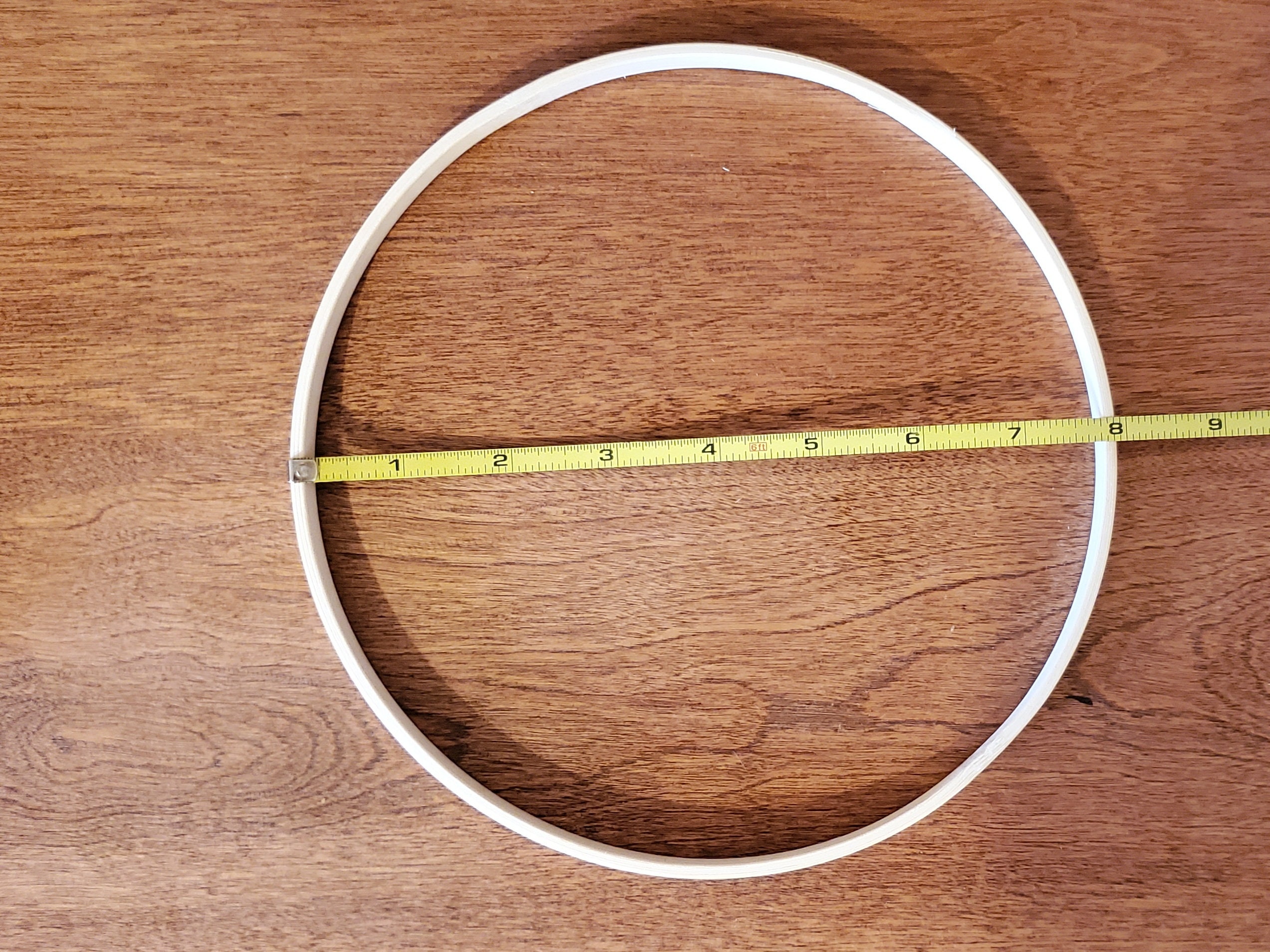 Wooden Hoop Diameter 8 Inch - Etsy