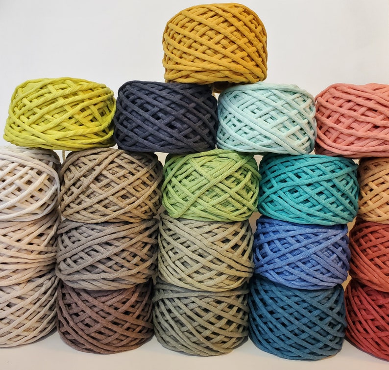 4 Mm Cotton Cord Single Strand 50/100ft, Coloured Cotton Rope, Soft ...