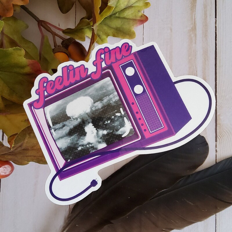 Television Stickers - Etsy