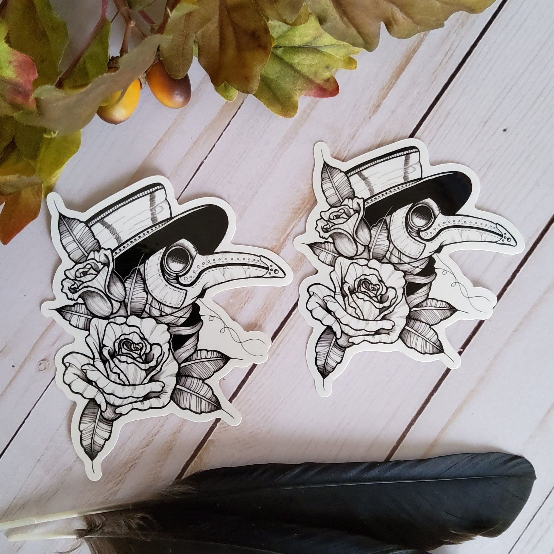 Plague Doctor Sticker , Plague Doctor Sticker , Traditional Plague ...