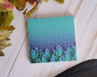 Teal Sticky Notes - Etsy