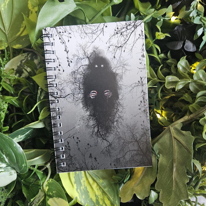 Spooky Spiral Notebook - Etsy