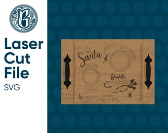 Rustic Crate / Digital Laser Cut SVG File / Glowforge / Home Decor ...