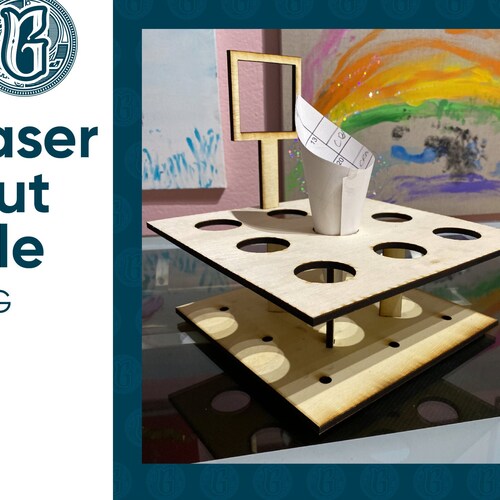 Cone Display Stand / Digital Laser Cut SVG File / Glowforge - Etsy