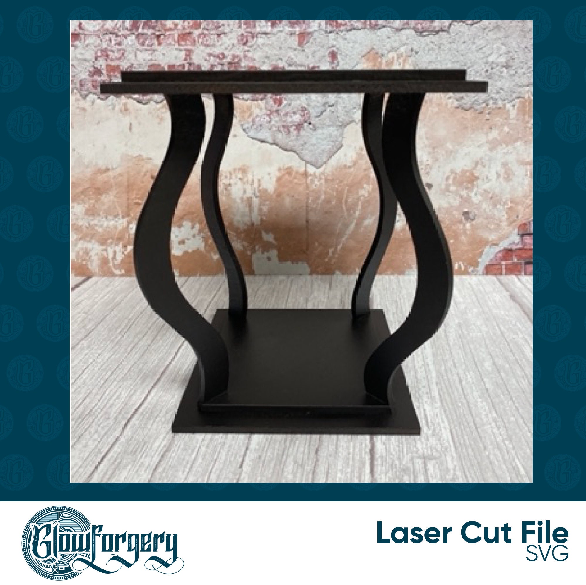Mini Table Riser Display / Digital Laser Cut SVG File / - Etsy