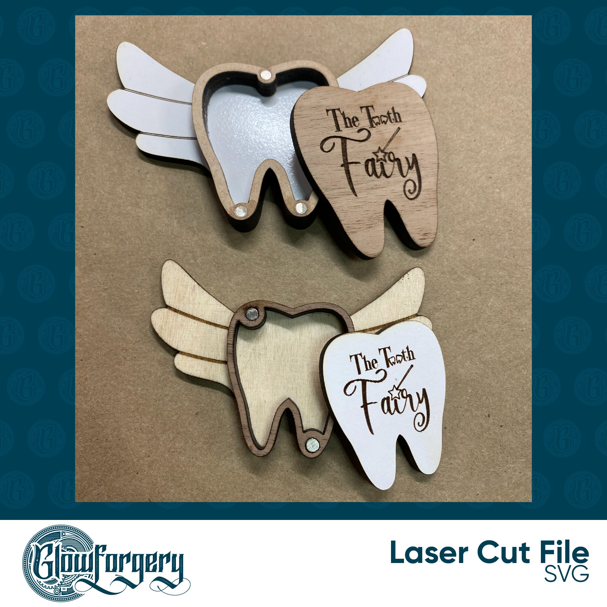 Tooth Fairy Kit / Digital Laser Cut SVG File / Glowforge / | Etsy