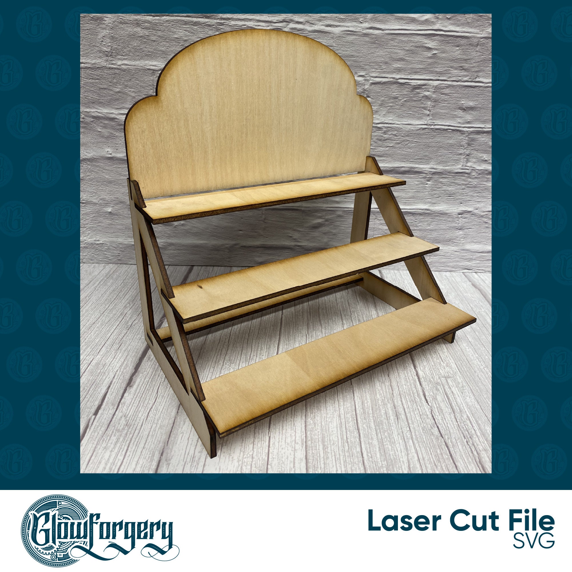 Mini Store Display / Digital Laser Cut SVG File / Glowforge / Home ...