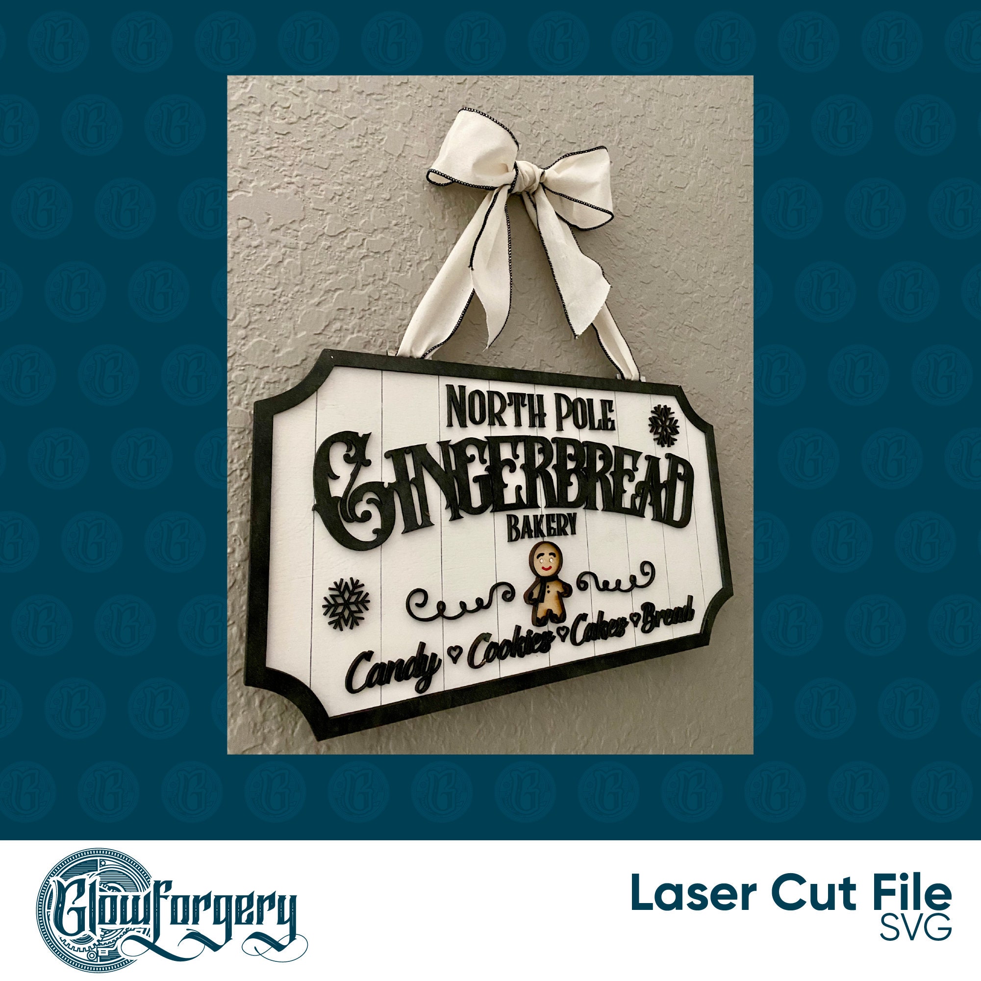 North Pole Toy Shop Sign / Digital Laser Cut SVG File / - Etsy