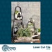 Cloche Set With Tiered Tray / Digital Laser Cut SVG File / Glowforge ...