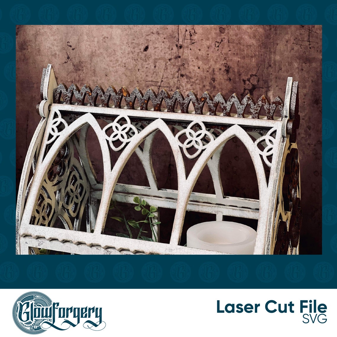 Gothic Greenhouse / Digital Laser Cut SVG File / Glowforge / - Etsy