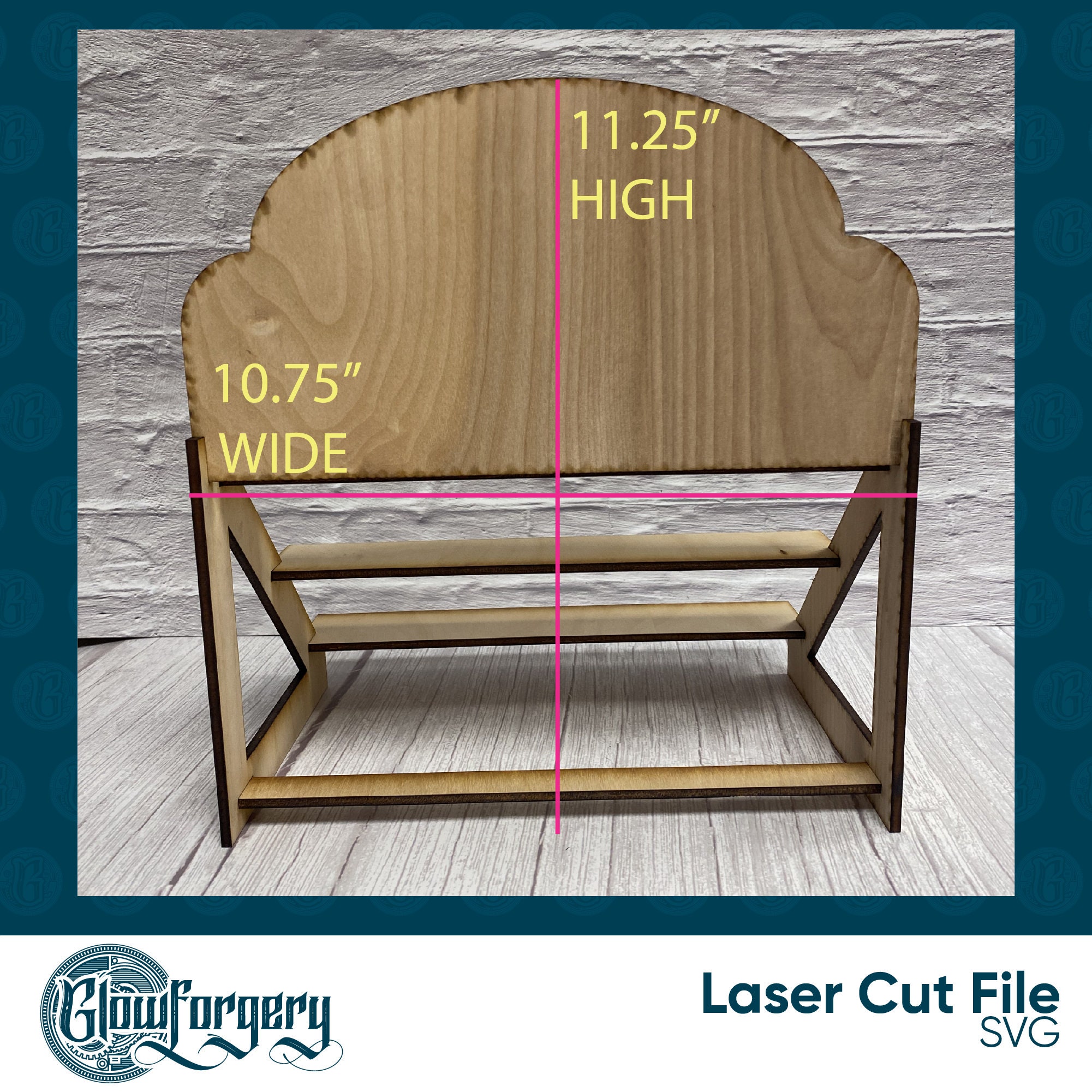 Mini Store Display / Digital Laser Cut SVG File / Glowforge / Home ...