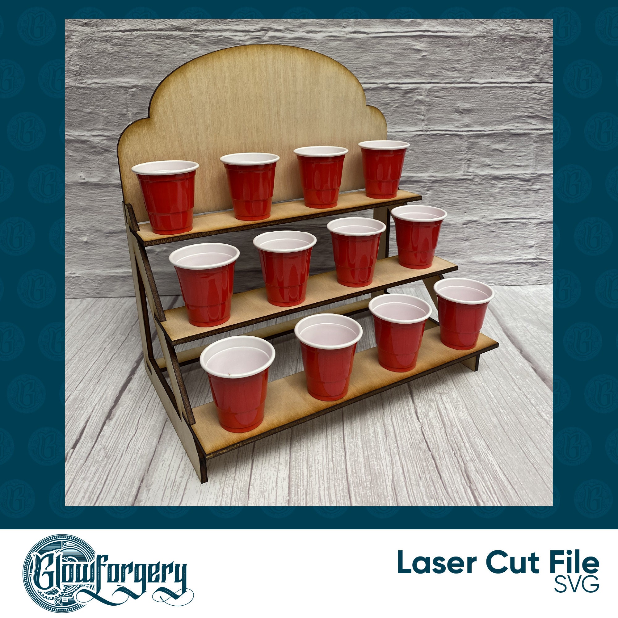 Mini Store Display / Digital Laser Cut SVG File / Glowforge / Home ...