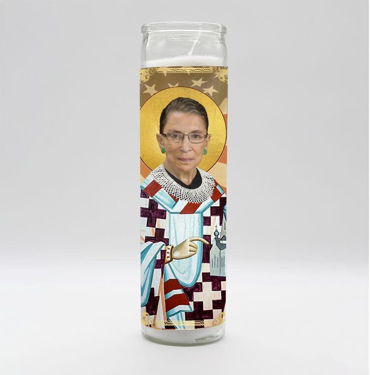 Ruth Bader Ginsburg Candle - Etsy Denmark
