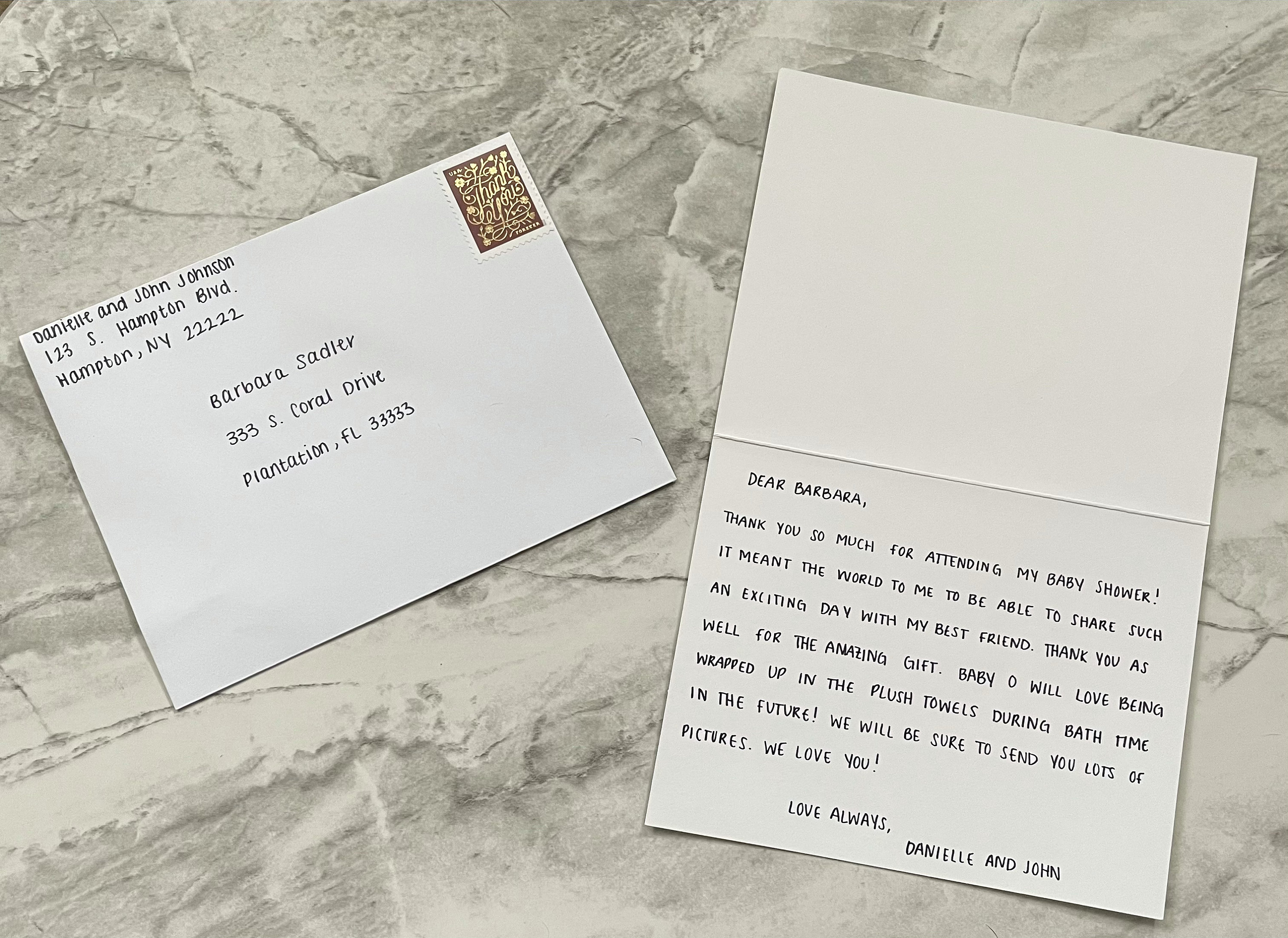 Handwritten Personalized Cards - Etsy