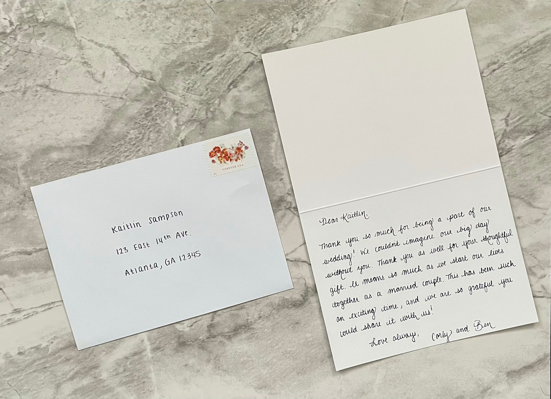 Handwritten Personalized Cards - Etsy