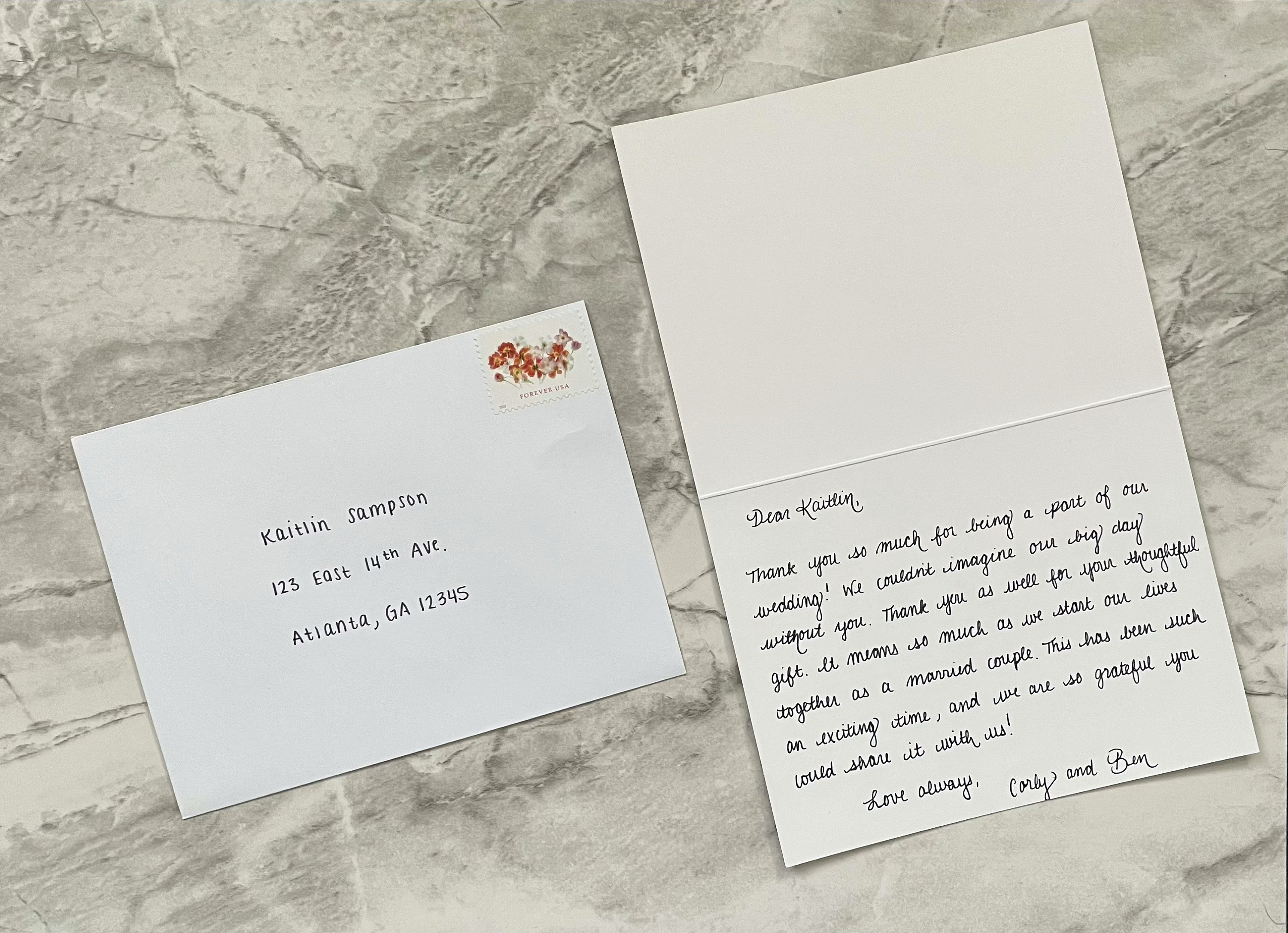 Handwritten Personalized Cards - Etsy