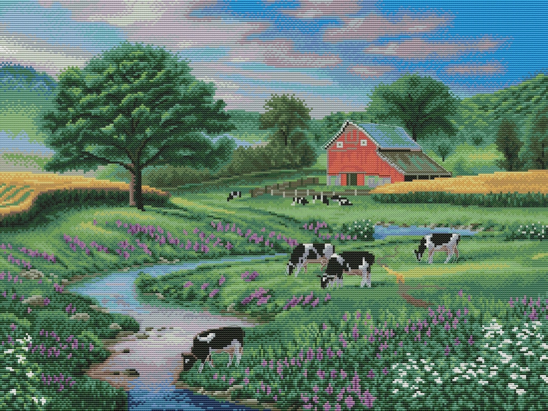 PDF Pattern Cow Farm - Etsy