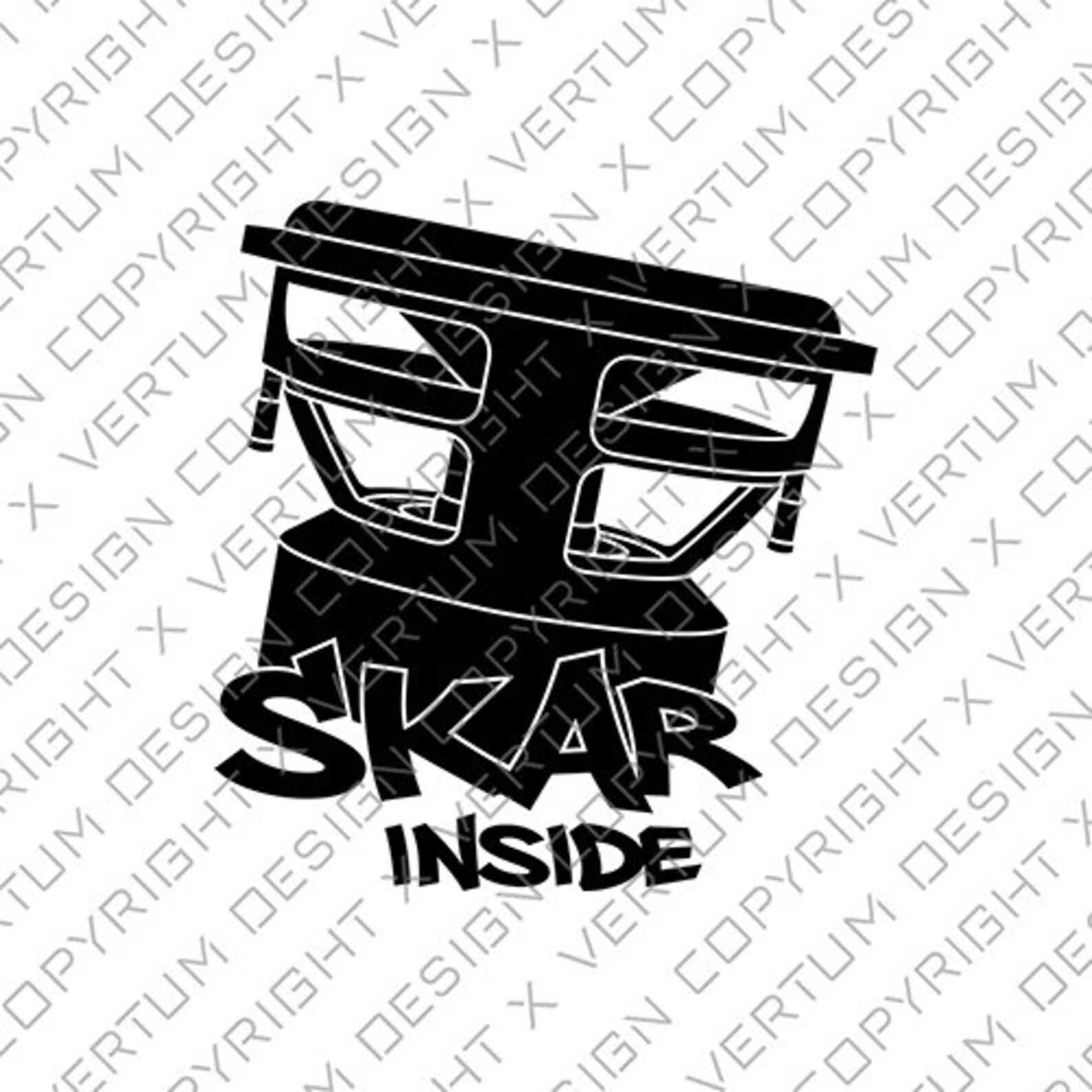 Skar Audio Inside - VXF - 2 VERSIONS- Vector Ready for Decal Print ...