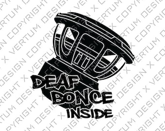 Sundown Audio X 2 VERSIONS Vector Ready for Decal Print Subwoofer ...