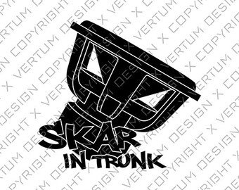 Skar Audio Inside - VXF - 2 VERSIONS- Vector Ready for Decal Print ...