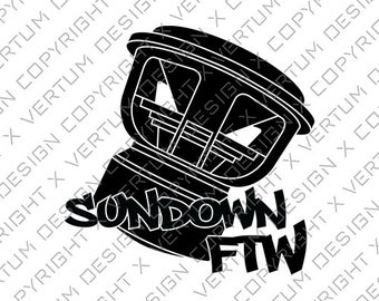 Sundown Audio Decal - Etsy