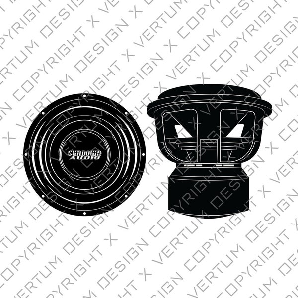 Subwoofer Speaker Png - Etsy