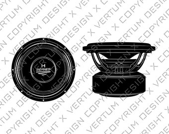 Subwoofer Speaker Png - Etsy