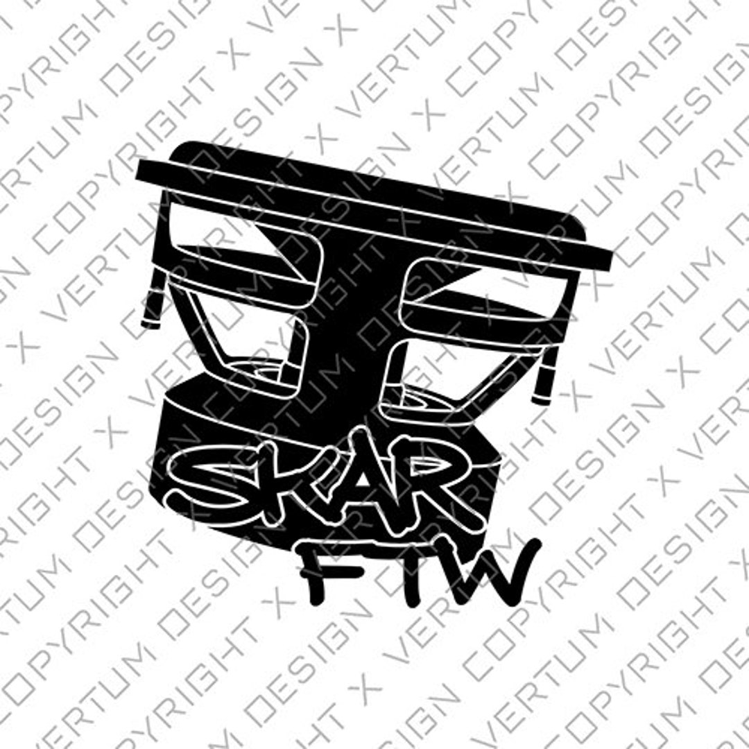 Skar Audio FTW - VXF - 2 VERSIONS- Vector Ready for Decal Print ...