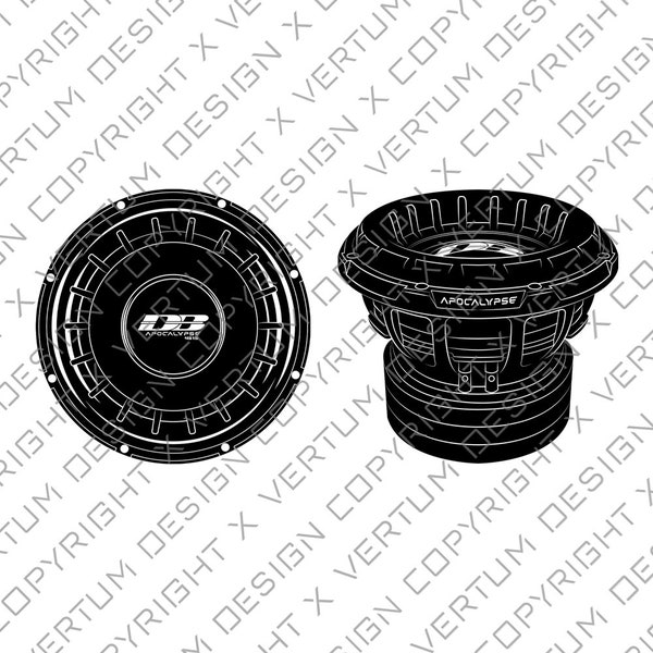 Subwoofer Speaker Png - Etsy