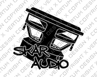 Skar Audio VXF Subwoofer Vector – Decal Print Ready (digital Download ...