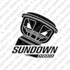 Sundown Audio X Basshead 2 VERSIONS Vector Ready for Decal Print ...