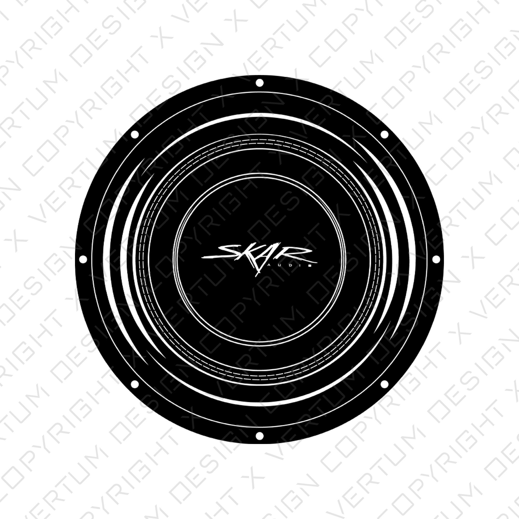 Skar Audio VXF 12 Subwoofer Vector Skar Audio - Etsy