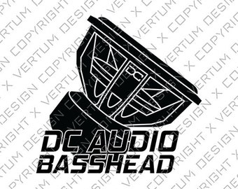 Fi Car Audio SP4 Vector Ready for Decal Print Subwoofer Vector Speaker ...