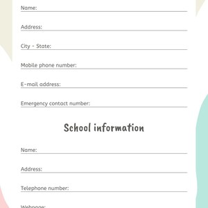Printable Teacher Planner, Classroom Organizer PDF, Weekly Lesson Plan ...
