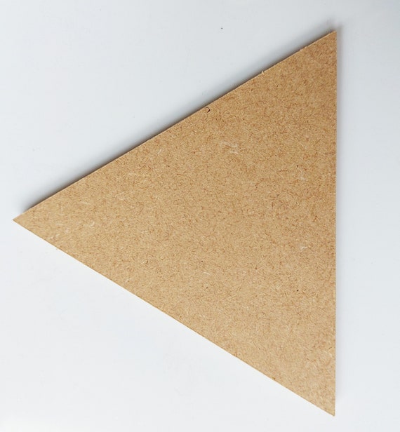 MDF Triangle 30-100cm/ Wooden Triangle/ Large Mdf Triangle/ | Etsy UK