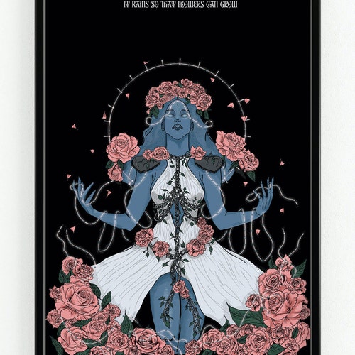 Goddess of Spring Persephone Greek Mythology A4 Giclee Art - Etsy UK