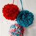 How to Make A Pom Pom - Templates and Instructions - Printable PDF - Etsy