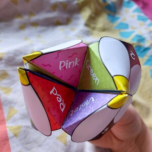Daisy Fortune Teller / Cootie Catcher (printable) - Etsy