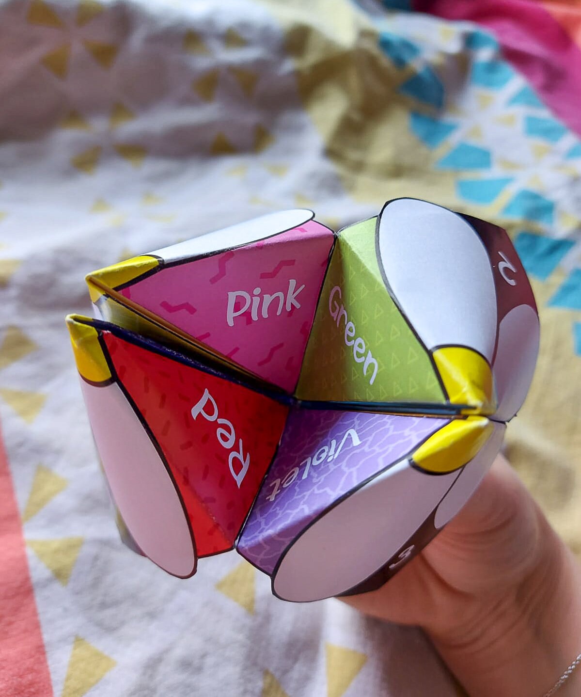 Daisy Fortune Teller / Cootie Catcher printable - Etsy