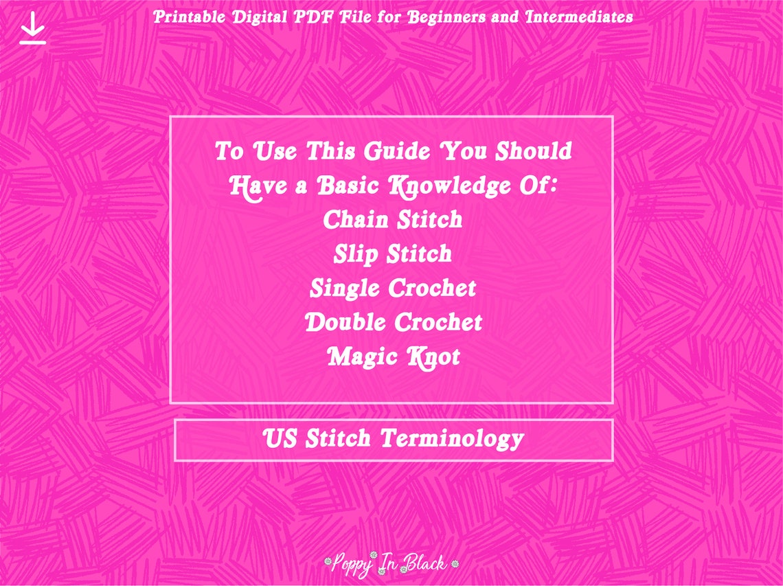 How to C2C Crochet A Step by Step Visual Guide printable PDF File - Etsy