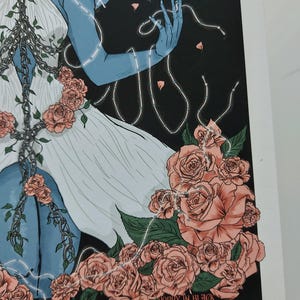 Goddess of Spring Persephone - Greek Mythology - A4 Giclee Art Print - Etsy