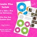 How to Make A Pom Pom - Templates and Instructions - Printable PDF - Etsy
