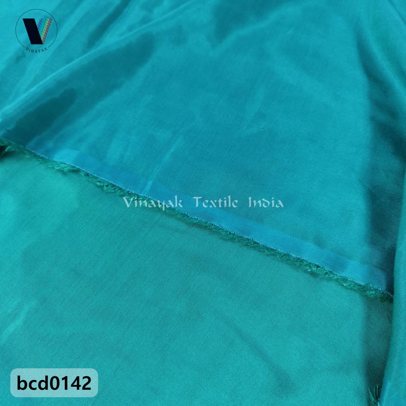 Teal Brocade/plain 46"x by the Yard, Moroccan Pattern, Banaras Brocade ...