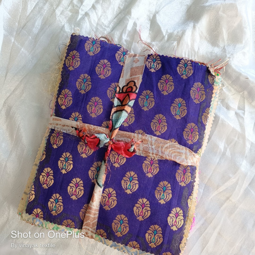 30/50 Pc, 6"x8" Assorted Jacquard Brocade FABRIC, Random Remnants ...