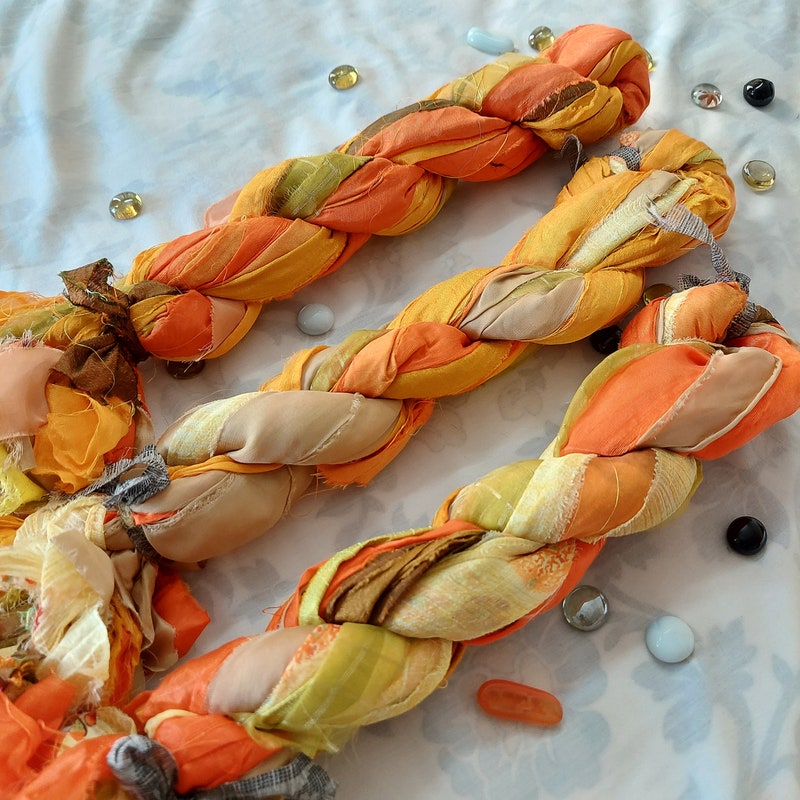 Sari Silk Ribbon - Etsy