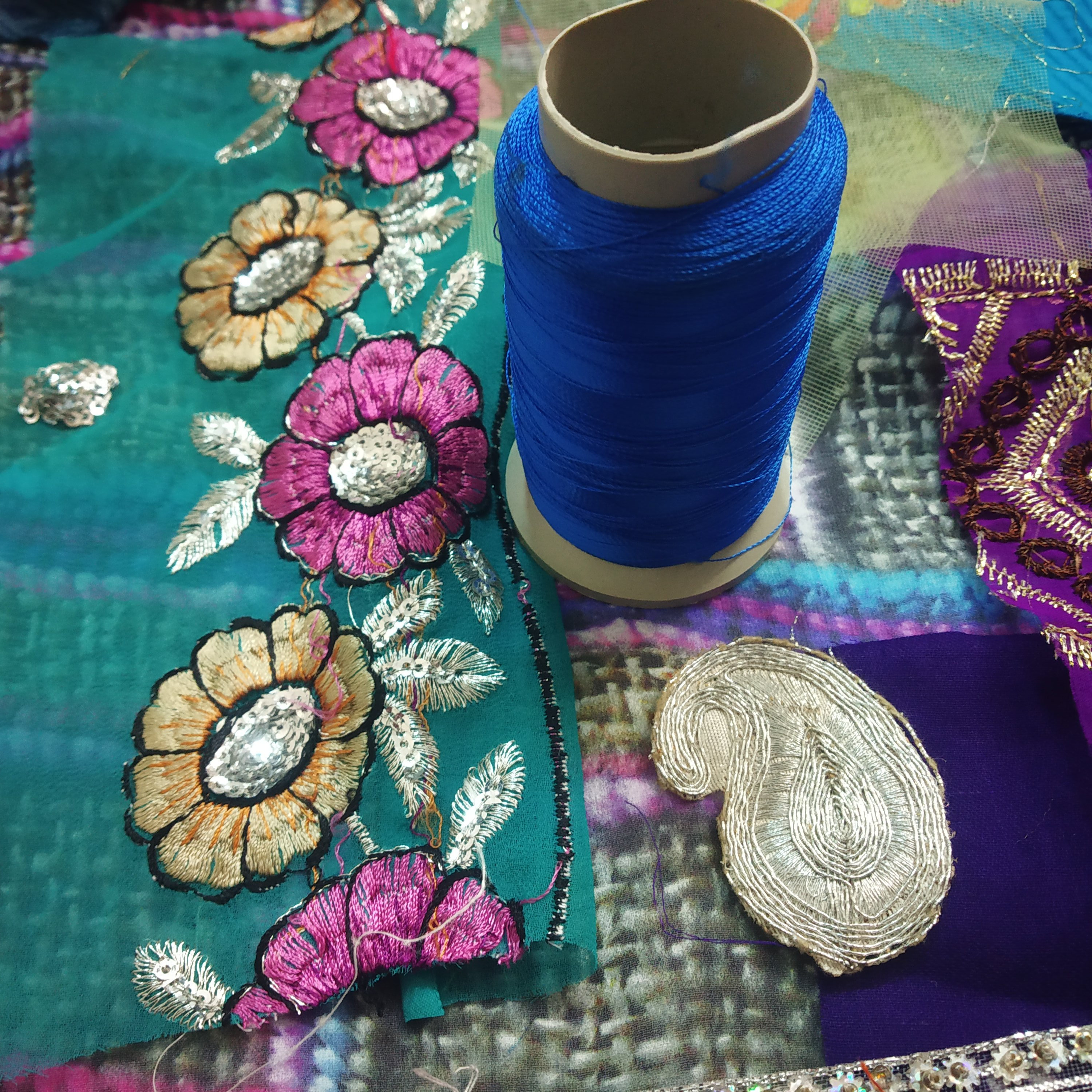 Surprise Box for Craft Sewing, Mystery Box of Fabrics, Trims ...