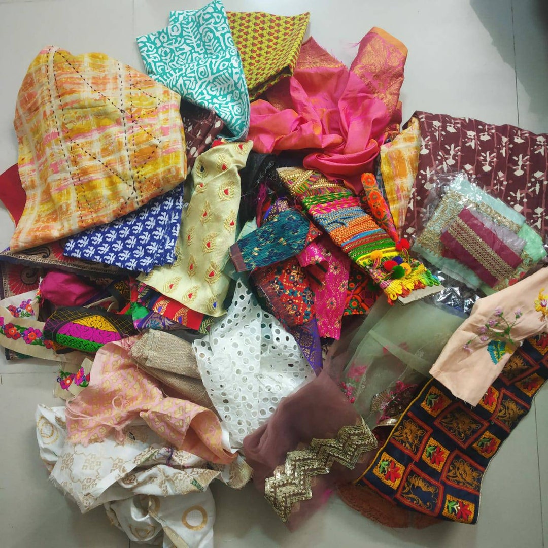 Surprise Box for Craft Sewing, Mystery Box of Fabrics, Trims ...